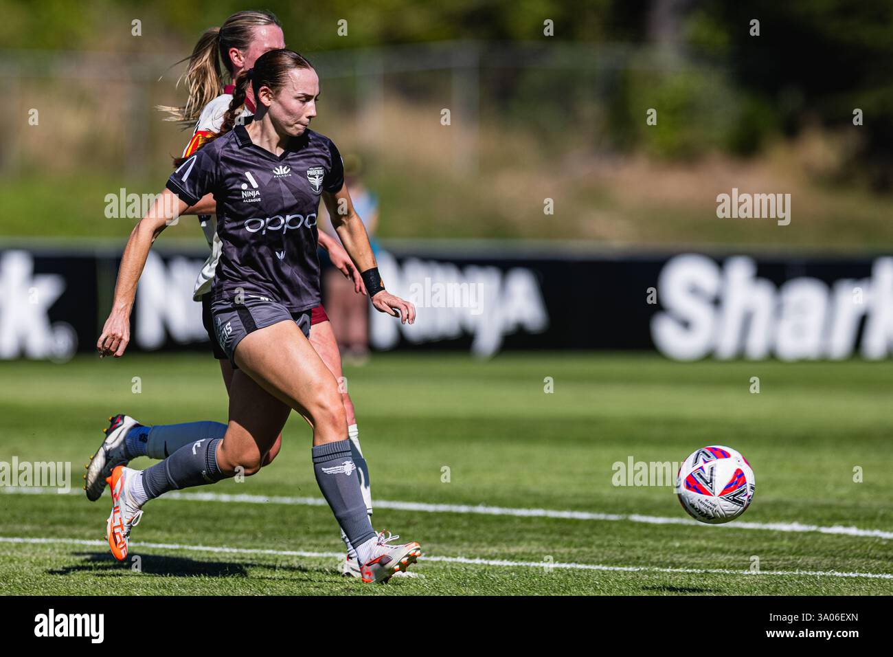 Wellington, New Zealand, 2 March, 2025. Wellington Phoenix Mackenzie ...
