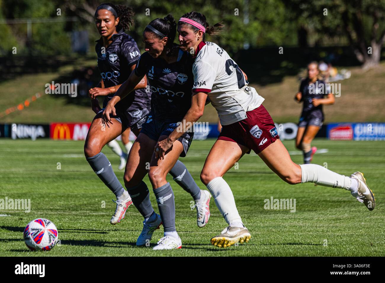 Wellington, New Zealand, 2 March, 2025. Adelaide United striker Erin ...