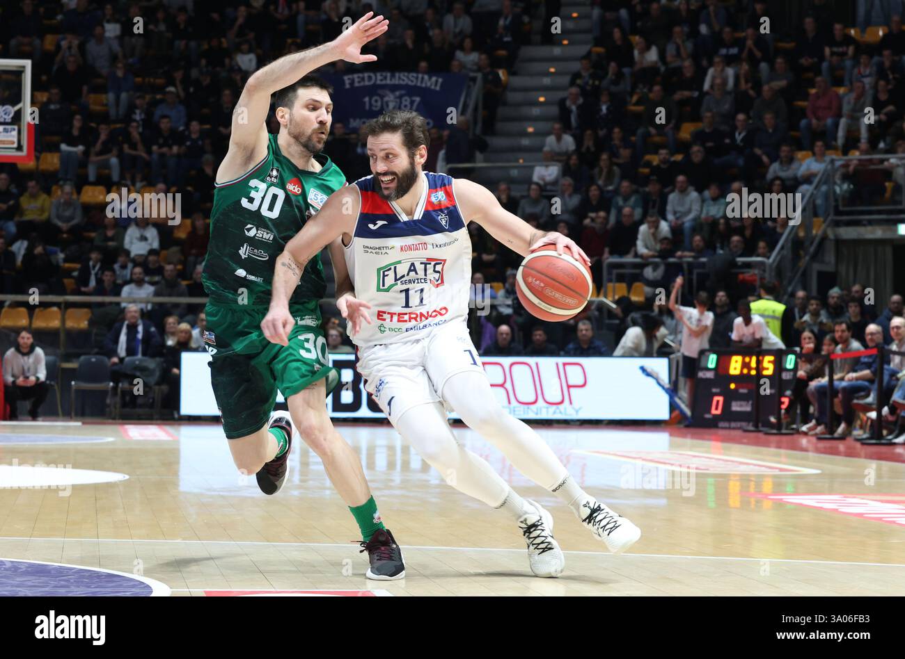 Alessandro Panni (Fortitudo) during the italian basketball LNP â??Old ...