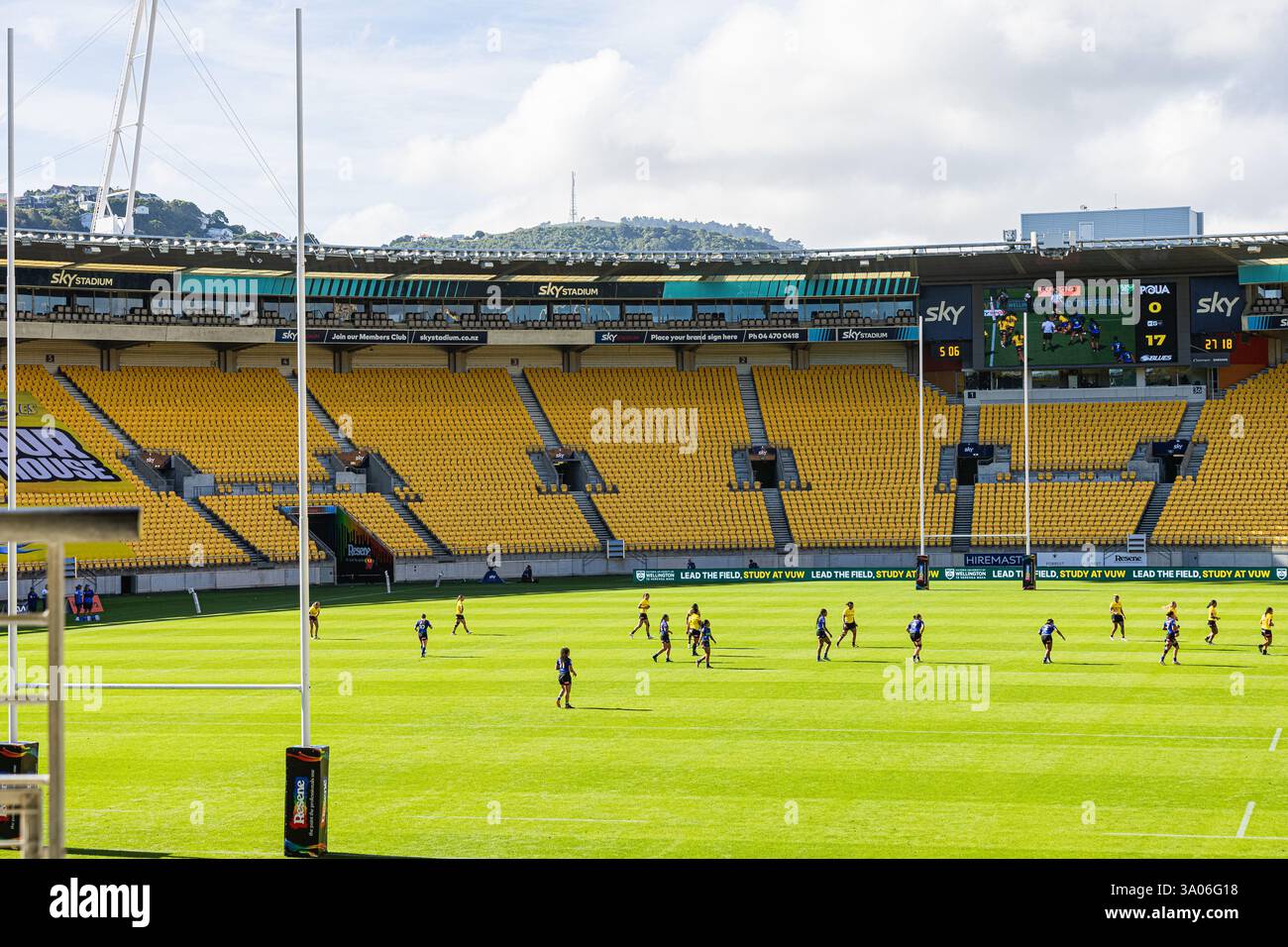 Wellington, New Zealand, 1 March, 2025. A general view of the Sky ...
