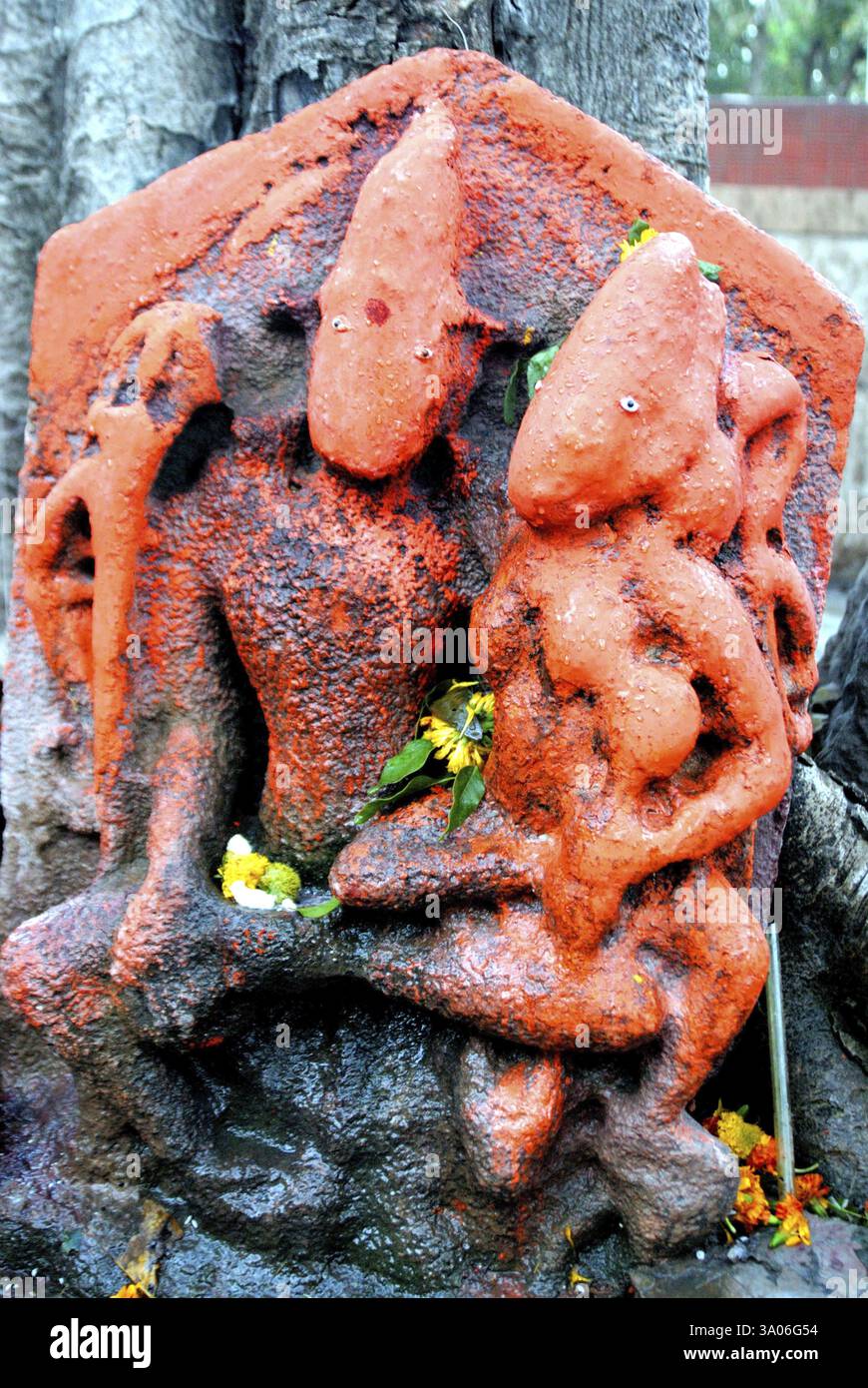 Idols of shiva parvati, Devlali, Maharashtra, India November-2008 Stock ...