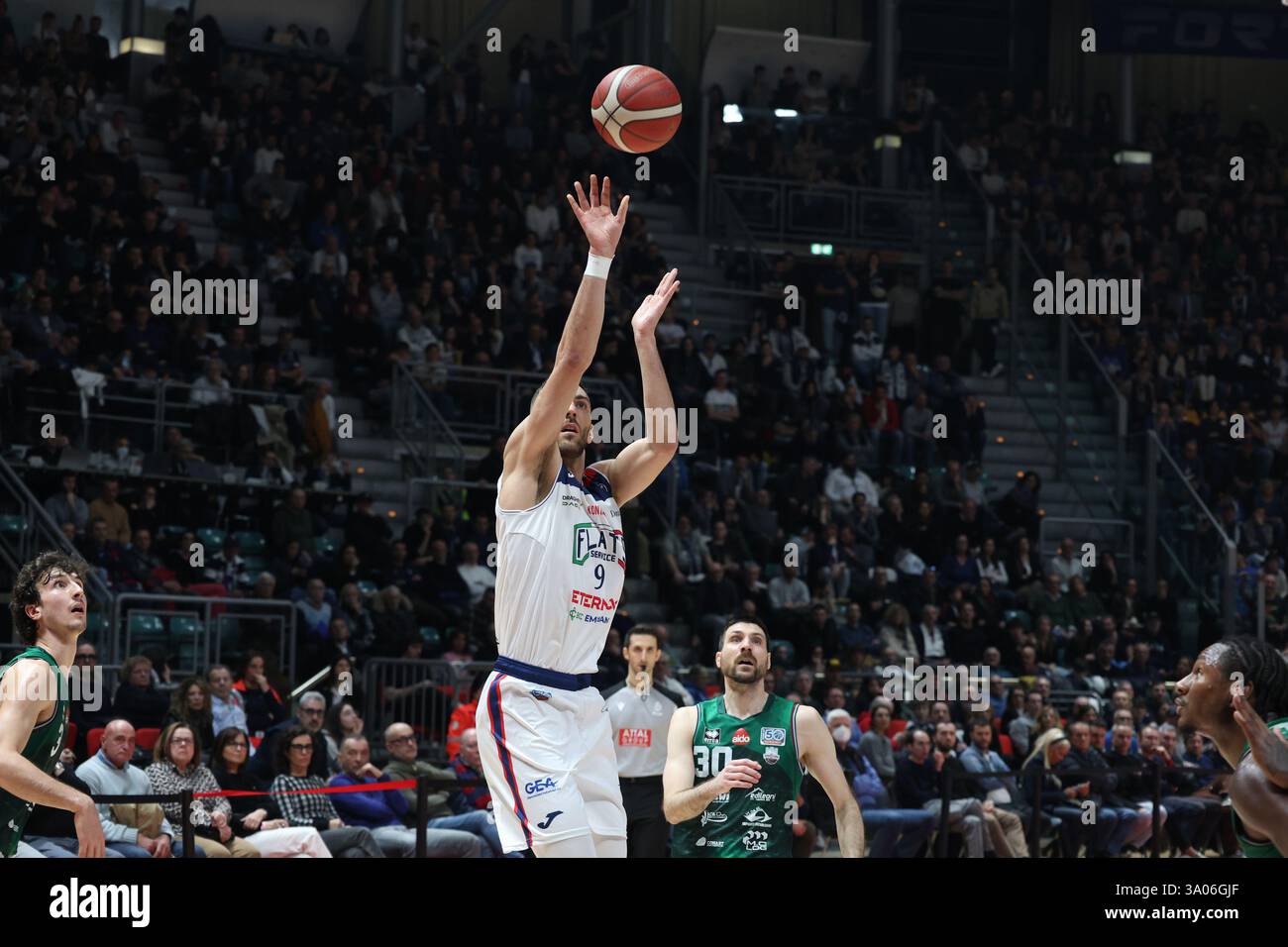 Riccardo Bolpin (Fortitudo) during the italian basketball LNP â??Old ...