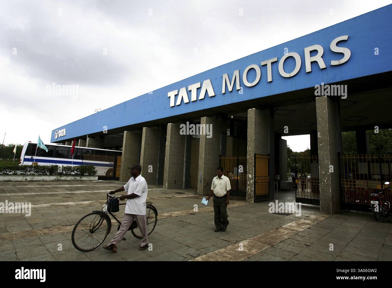 Main gate of Tata motors plant, Pimpri near Pune, Maharashtra, India ...