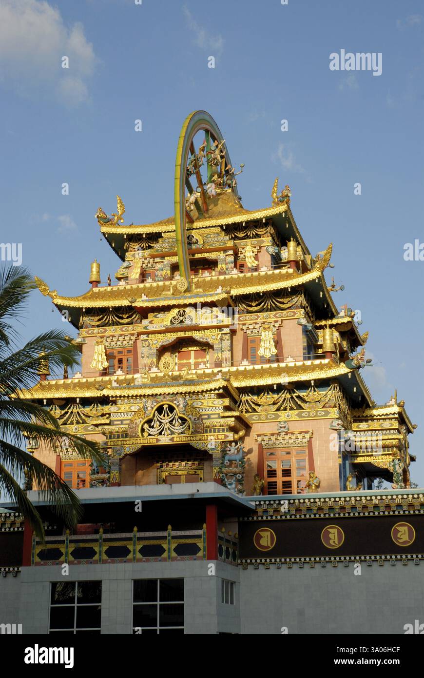 Biggest Namdroling monastery at Kushal nagar District Coorg, Karnataka ...