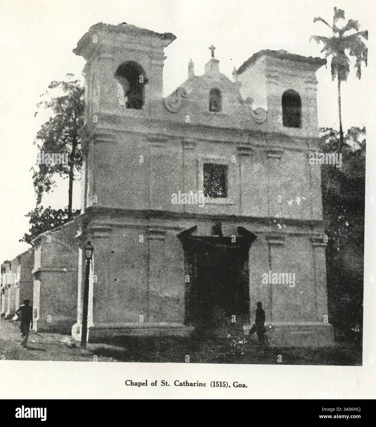 Catholic Community Chapel of St. Catharine 1515, Goa, India, Asia Stock ...