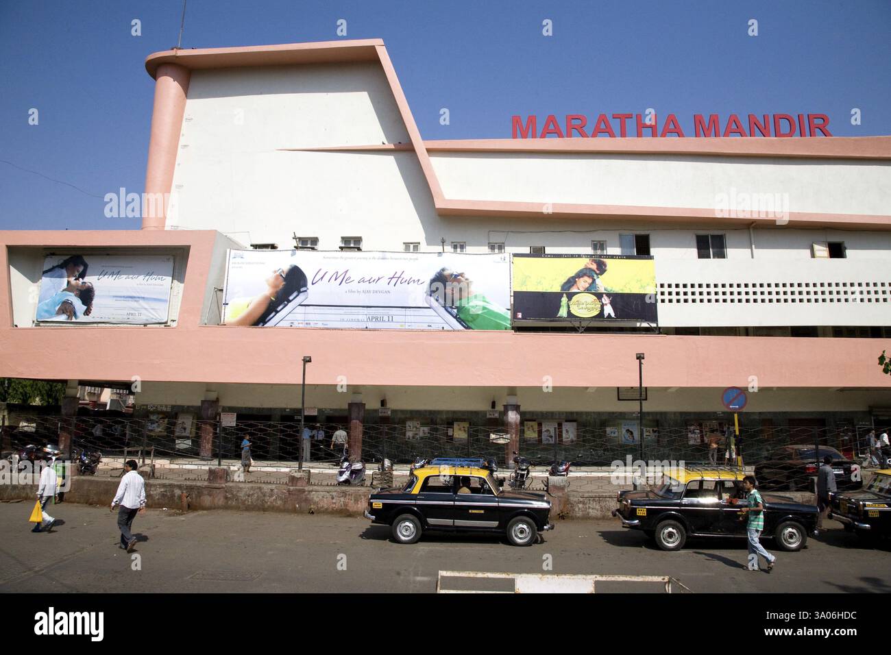 Maratha mandir theatre, Bombay Mumbai, Maharashtra, India, Asia Stock ...
