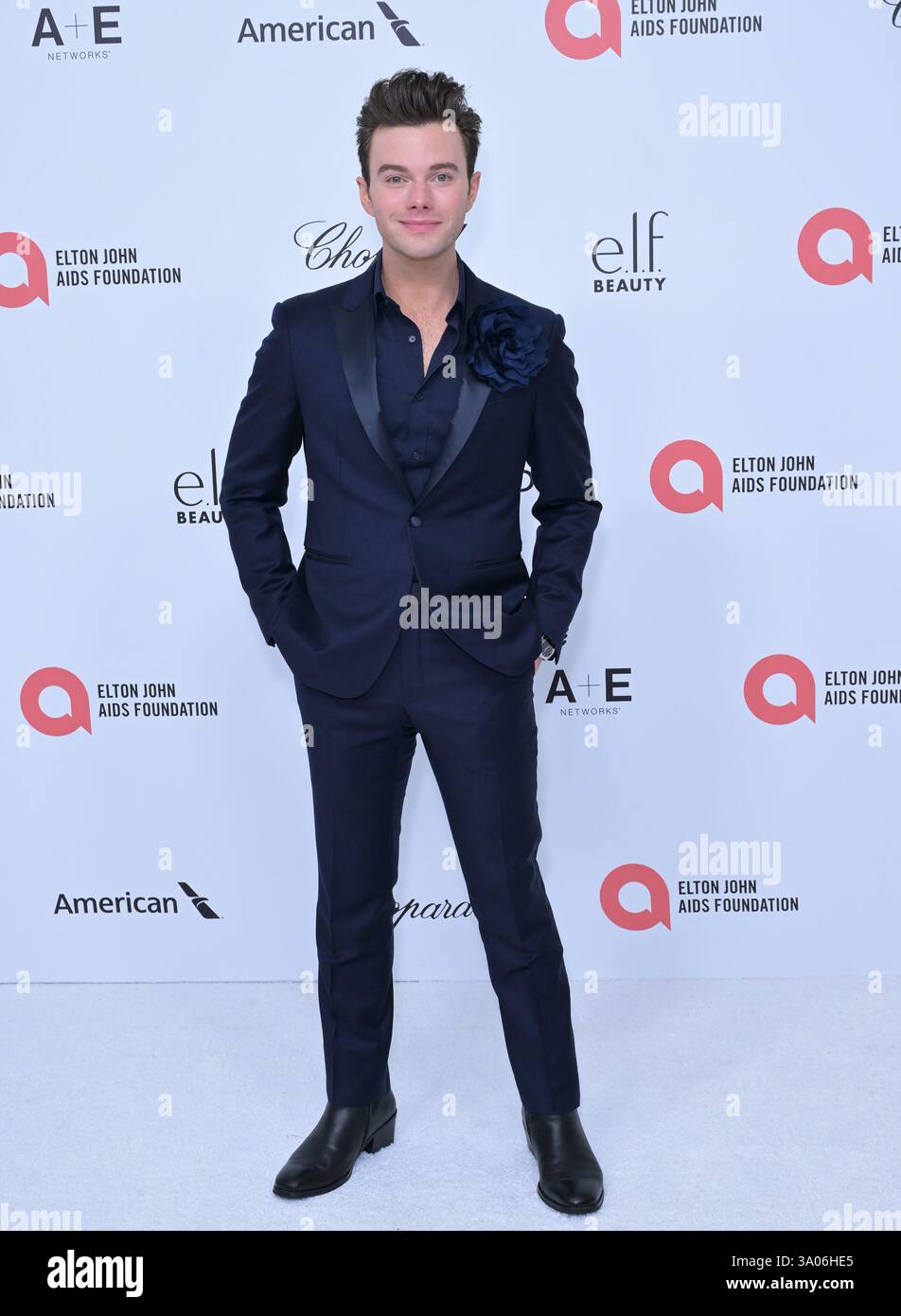 West Hollywood, USA. 29th Feb, 2024. Chris Colfer arriving at the 33rd ...