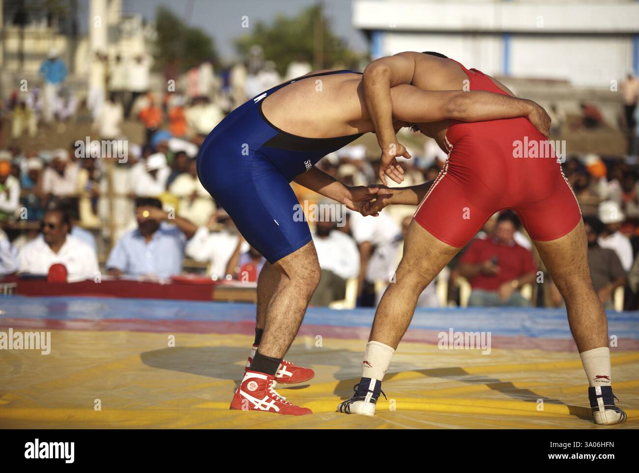 Wrestlers India Pakistan wrestling match, Consecration perpetual Sikh ...