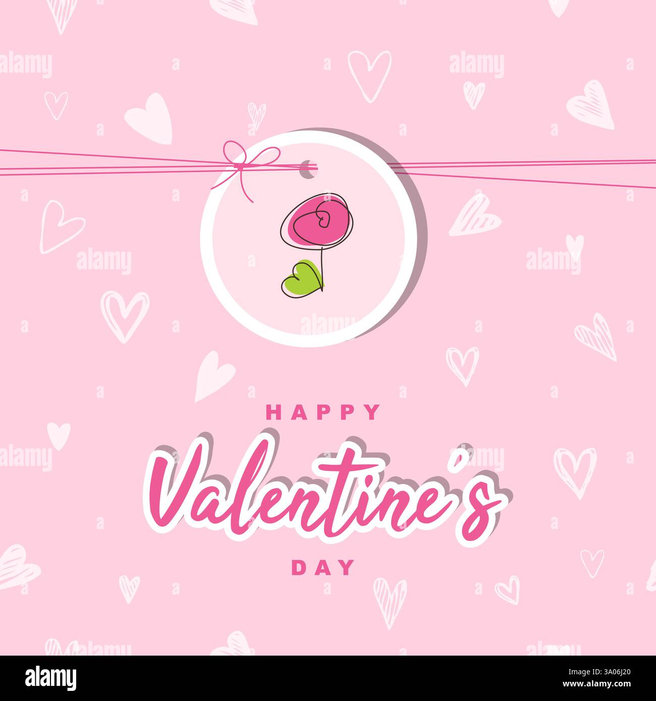 Tender pink rose petal Stock Vector Images - Alamy