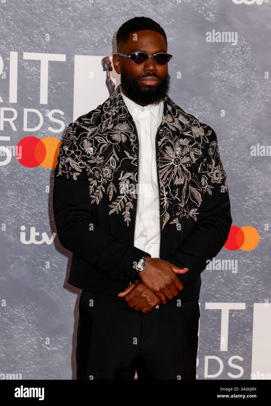 Ghetts attends The BRIT Awards 2025 at The O2 in Greenwich, London ...