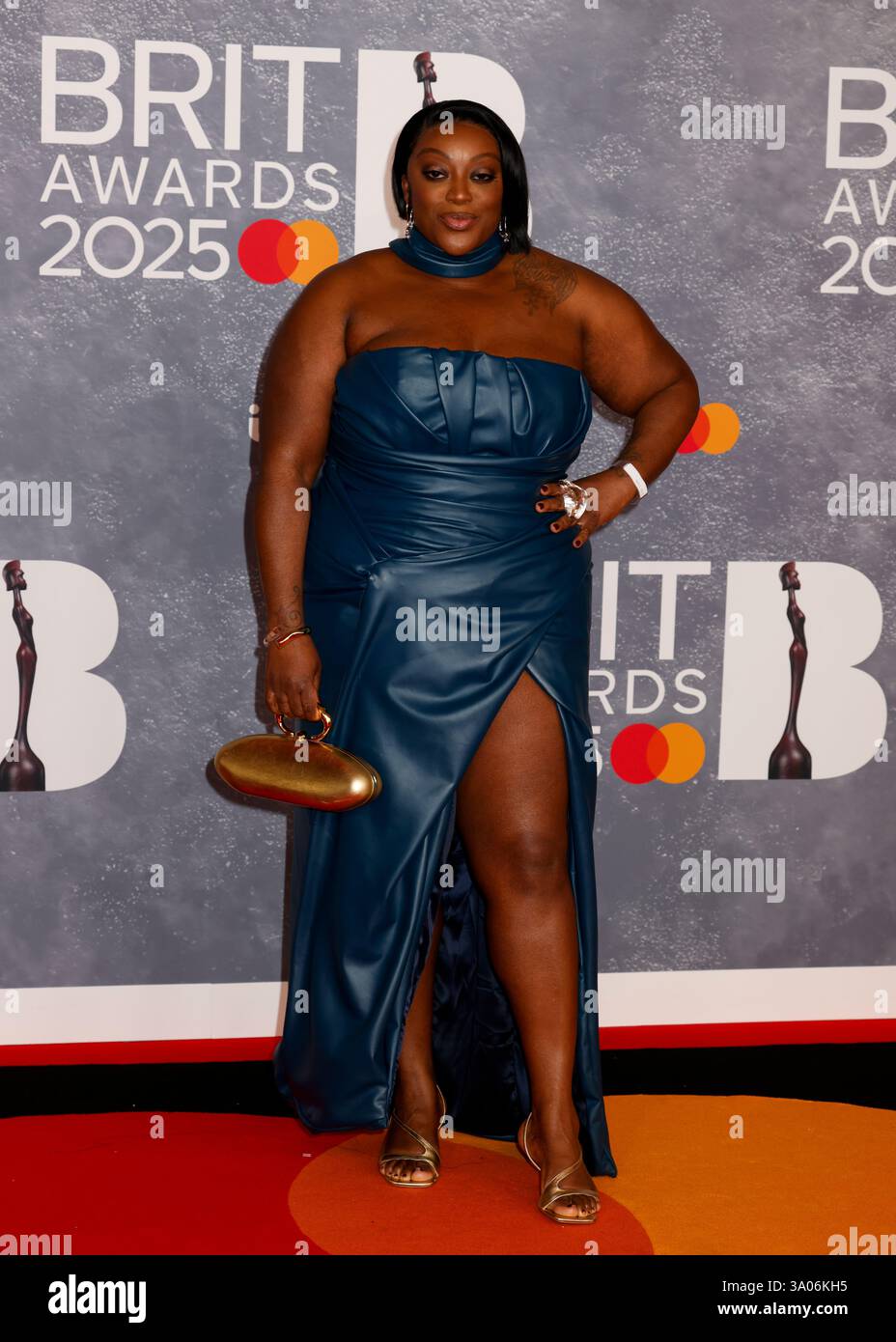 Judi Love attends The BRIT Awards 2025 at The O2 in Greenwich, London ...