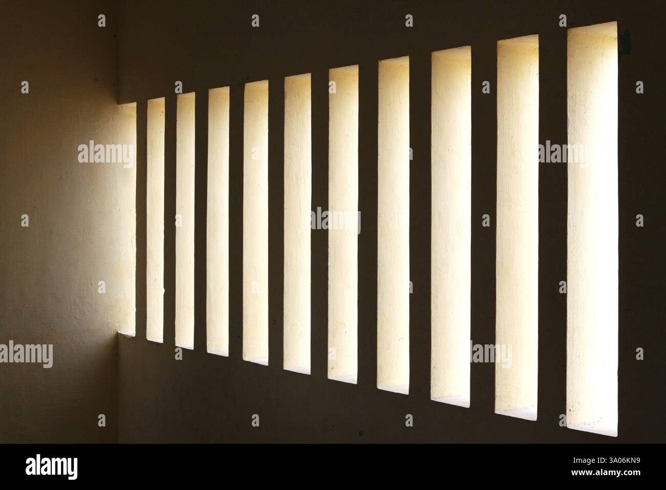 Light and shade pattern levels, Nadiad, Gujarat, India, Asia Stock ...