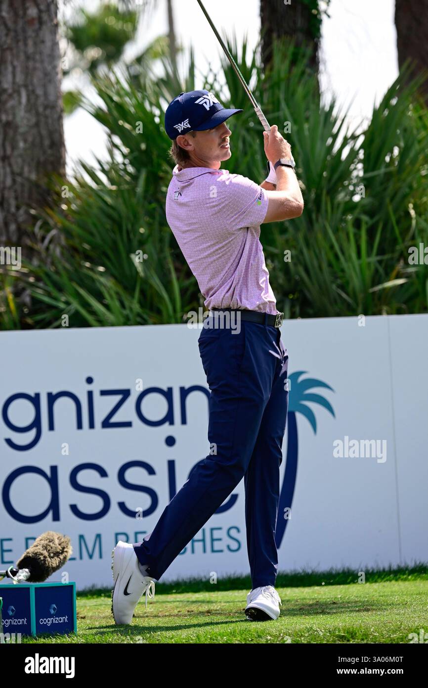 PALM BEACH GARDENS, FL - MARCH 1: Jake Knapp plays in the 3rd round of ...
