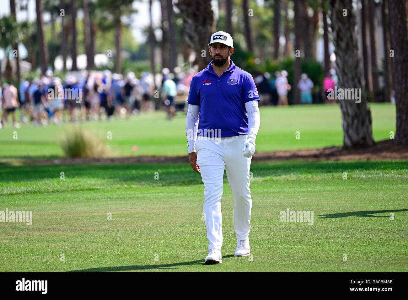 PALM BEACH GARDENS, FL - MARCH 1: Matthieu Pavon plays in the 3rd round ...