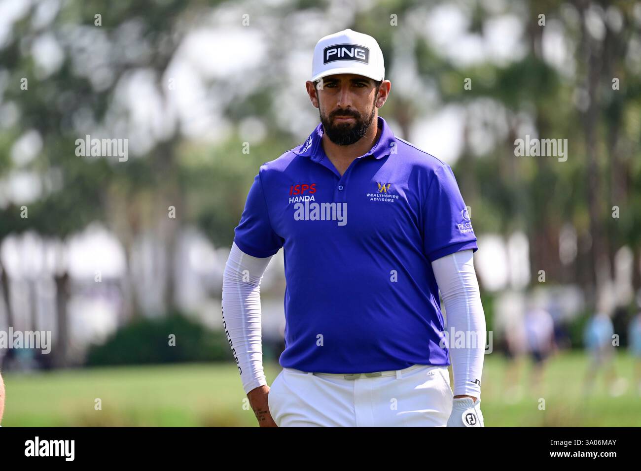 PALM BEACH GARDENS, FL - MARCH 1: Matthieu Pavon plays in the 3rd round ...