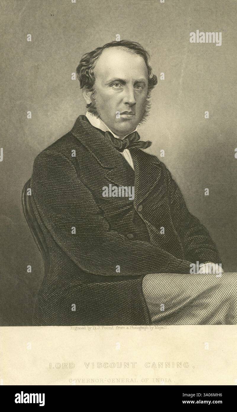 Military and munity mutiny views lord viscount canning governor General ...