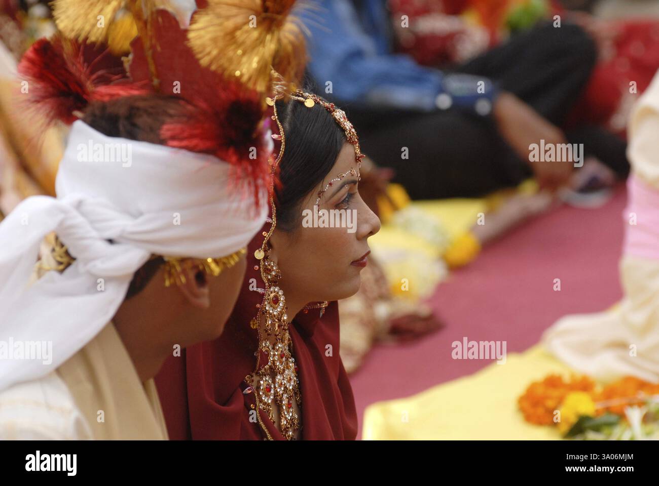 Couples getting married at mass marriage function organized by Sant ...
