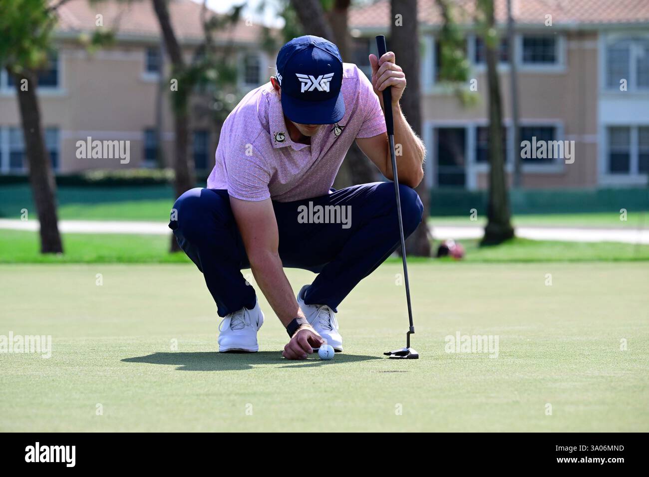 PALM BEACH GARDENS, FL - MARCH 1: Jake Knapp plays in the 3rd round of ...
