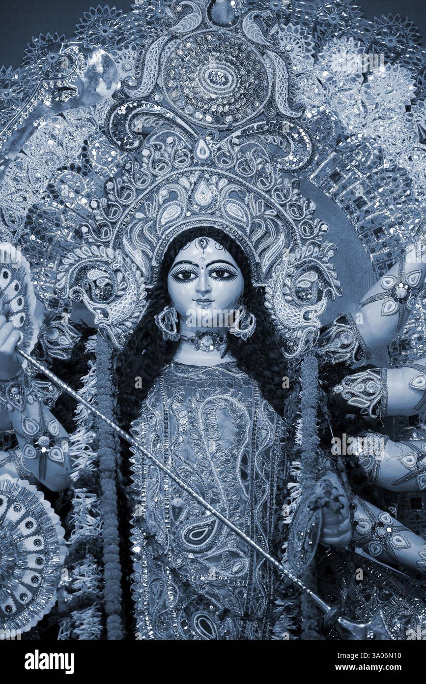 Idol of Goddess Durga, Durga Pooja dassera Vijayadasami Festival ...