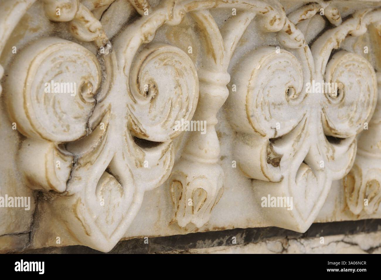 White marble stone handwork in Taj Mahal, Agra, Uttar Pradesh, India ...