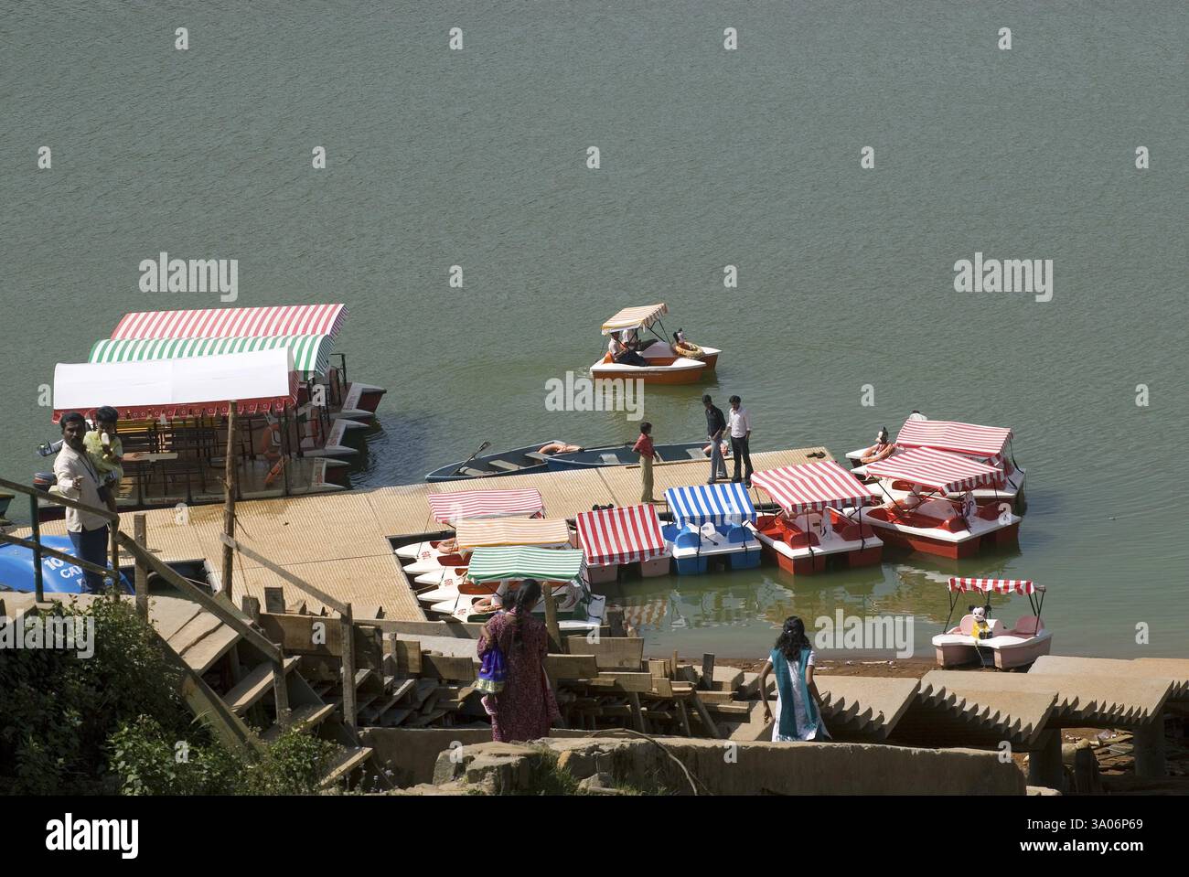 Boating in Pykara river, Nilgiris district, Tamil Nadu, India, Asia ...