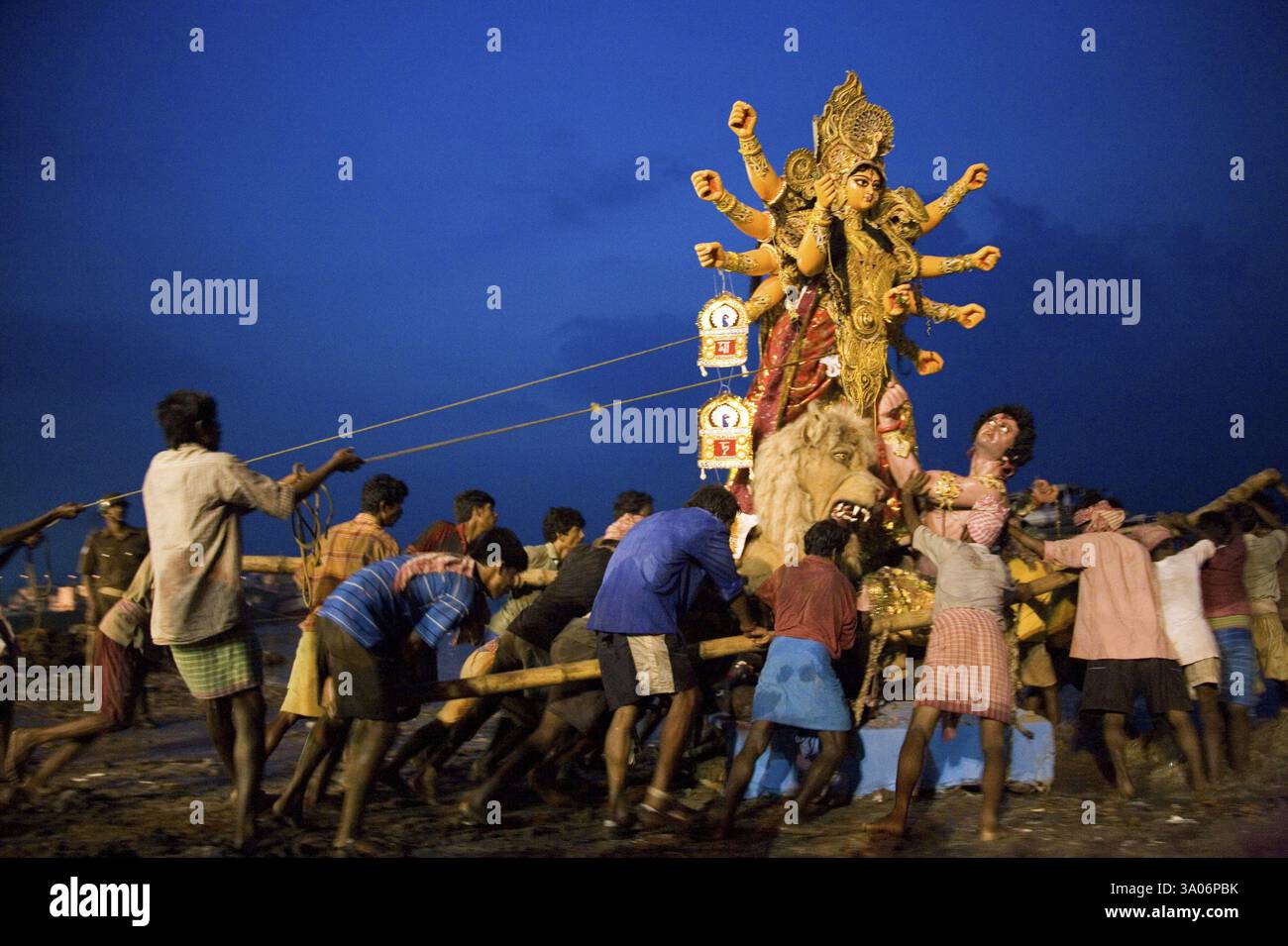 Idol of Goddess Durga, Durga Pooja dassera Vijayadasami Festival ...