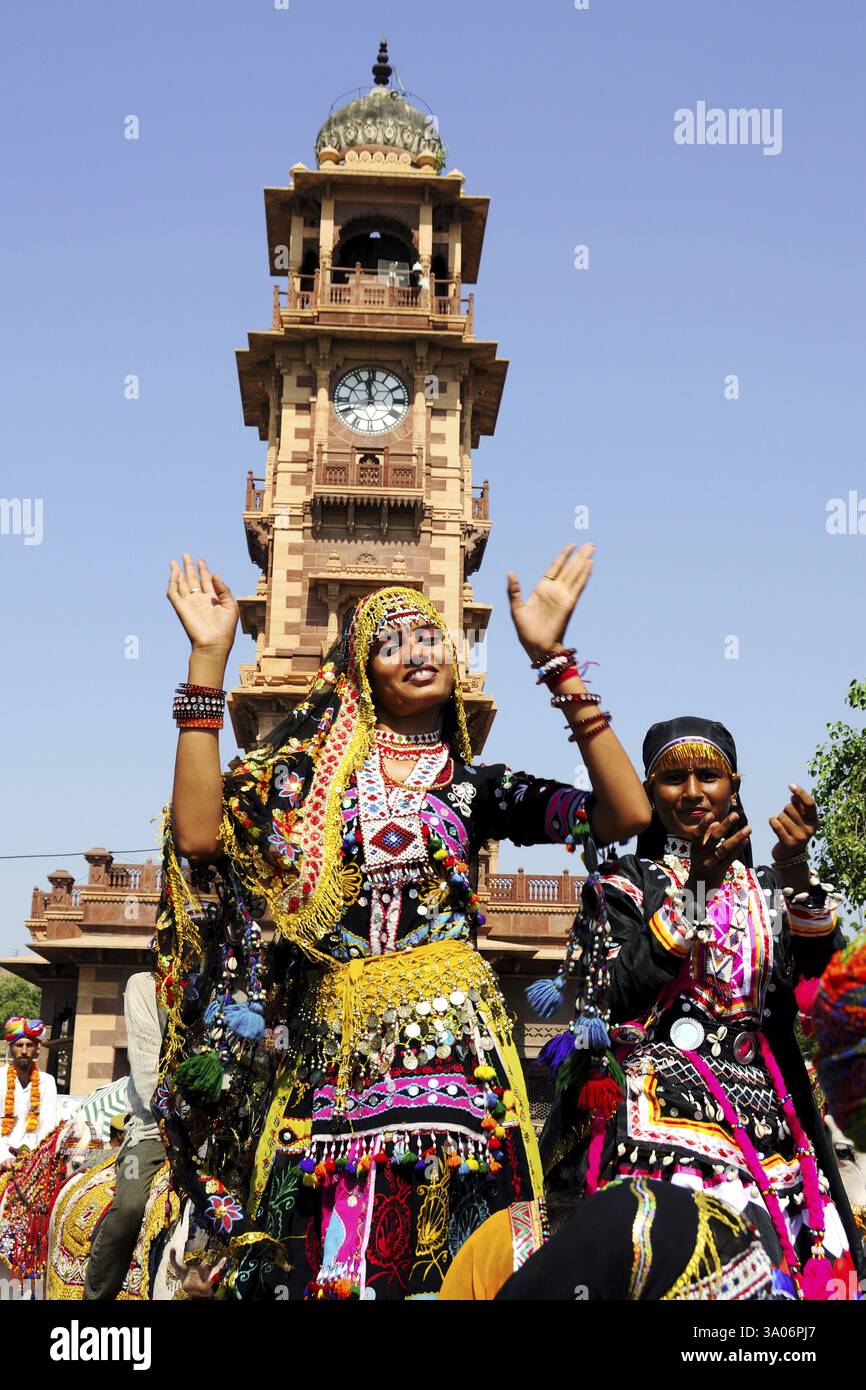 Kalbeliya folk dancer, Jodhpur, Rajasthan, India MR#786 Stock Photo - Alamy