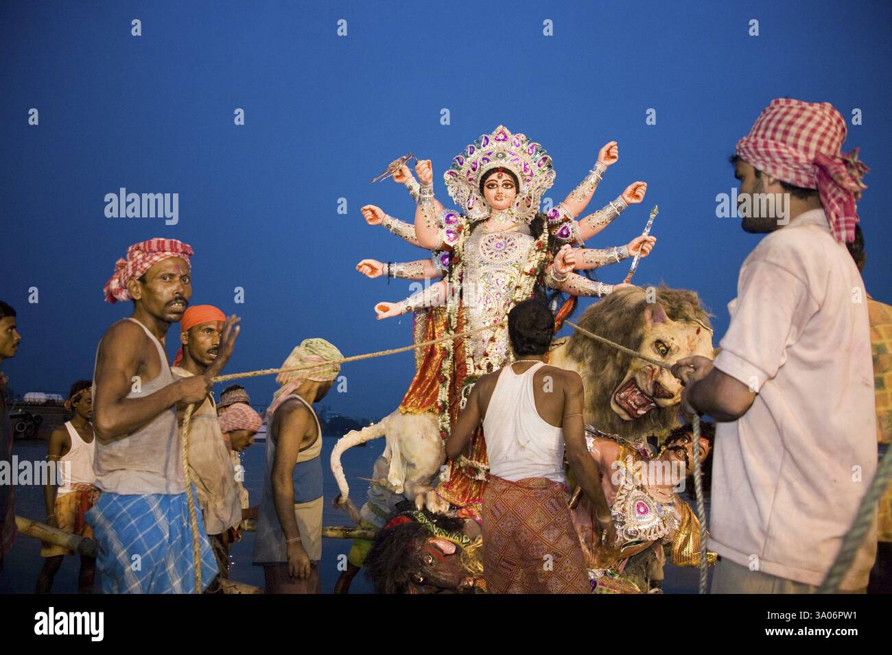 Idol of Goddess Durga, Durga Pooja dassera Vijayadasami Festival ...