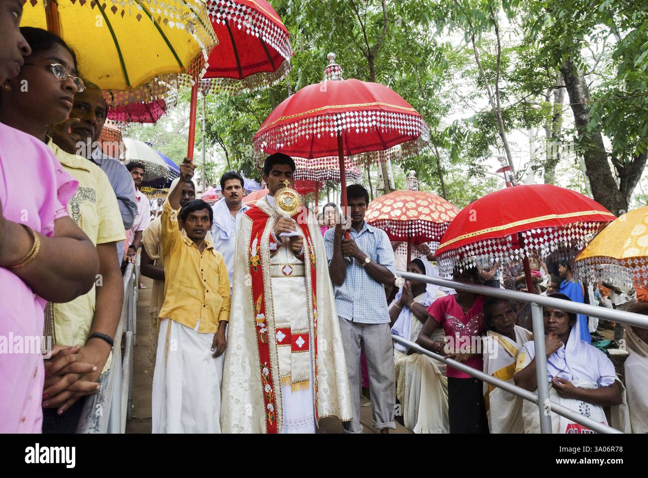 Procession, annual Malayattur Kurussumudi Perunal festival of Saint ...