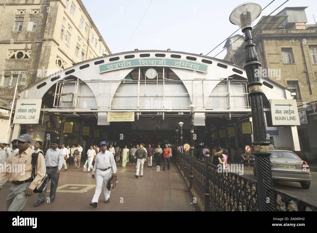 Victoria terminus station building now renamed Chhatrapati Shivaji ...