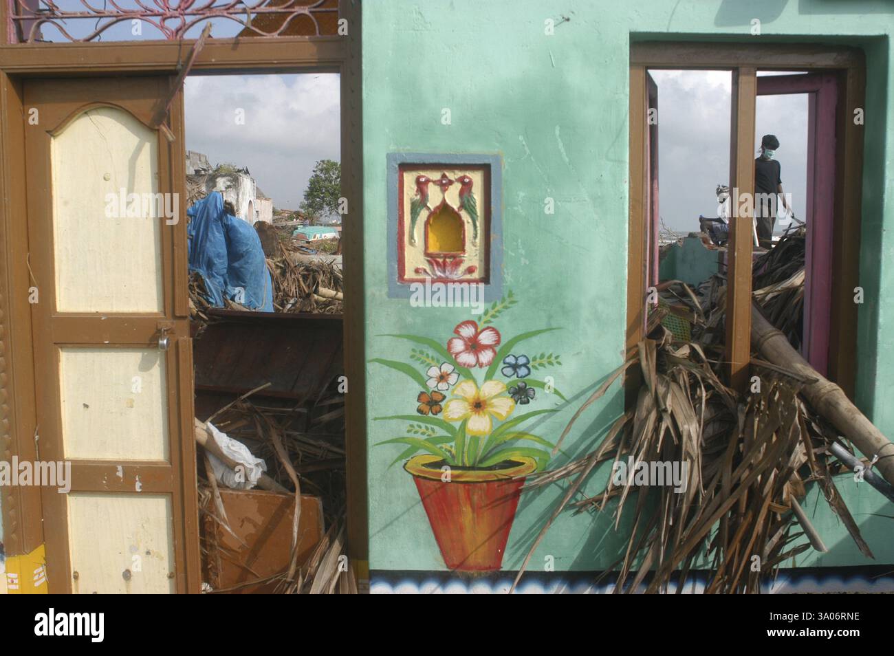 Damage, Natural Disaster Tsunami Earthquake on Sea Floor, Nagapattinum ...