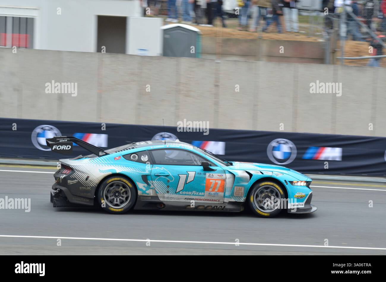 Proton Competition entered Ford Mustang GT3 of Ben Barker, Ryan ...