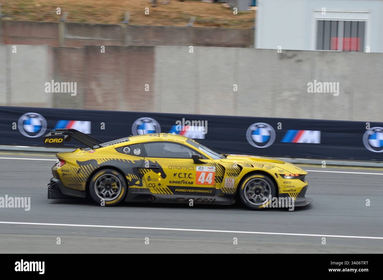 Proton Competition entered Ford Mustang GT3 of John Hartshome ...