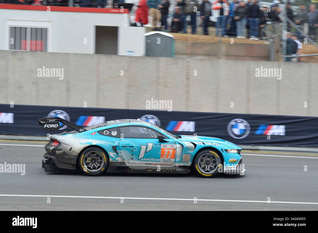 Proton Competition entered Ford Mustang GT3 of Ben Barker, Ryan ...