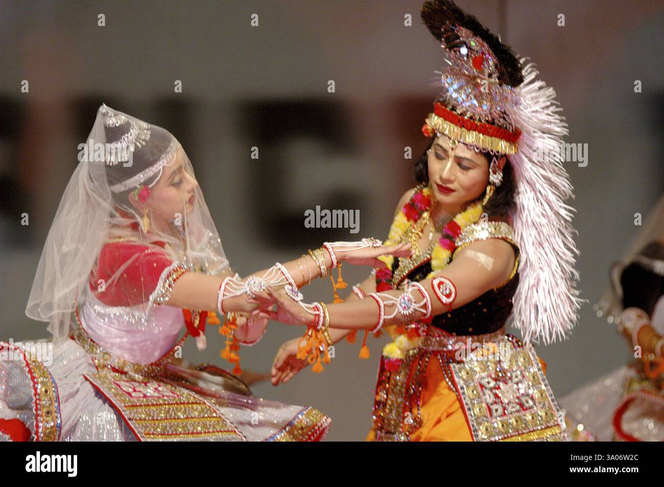 Ras Leela, famous classical Manipuri dance form is based on the ...