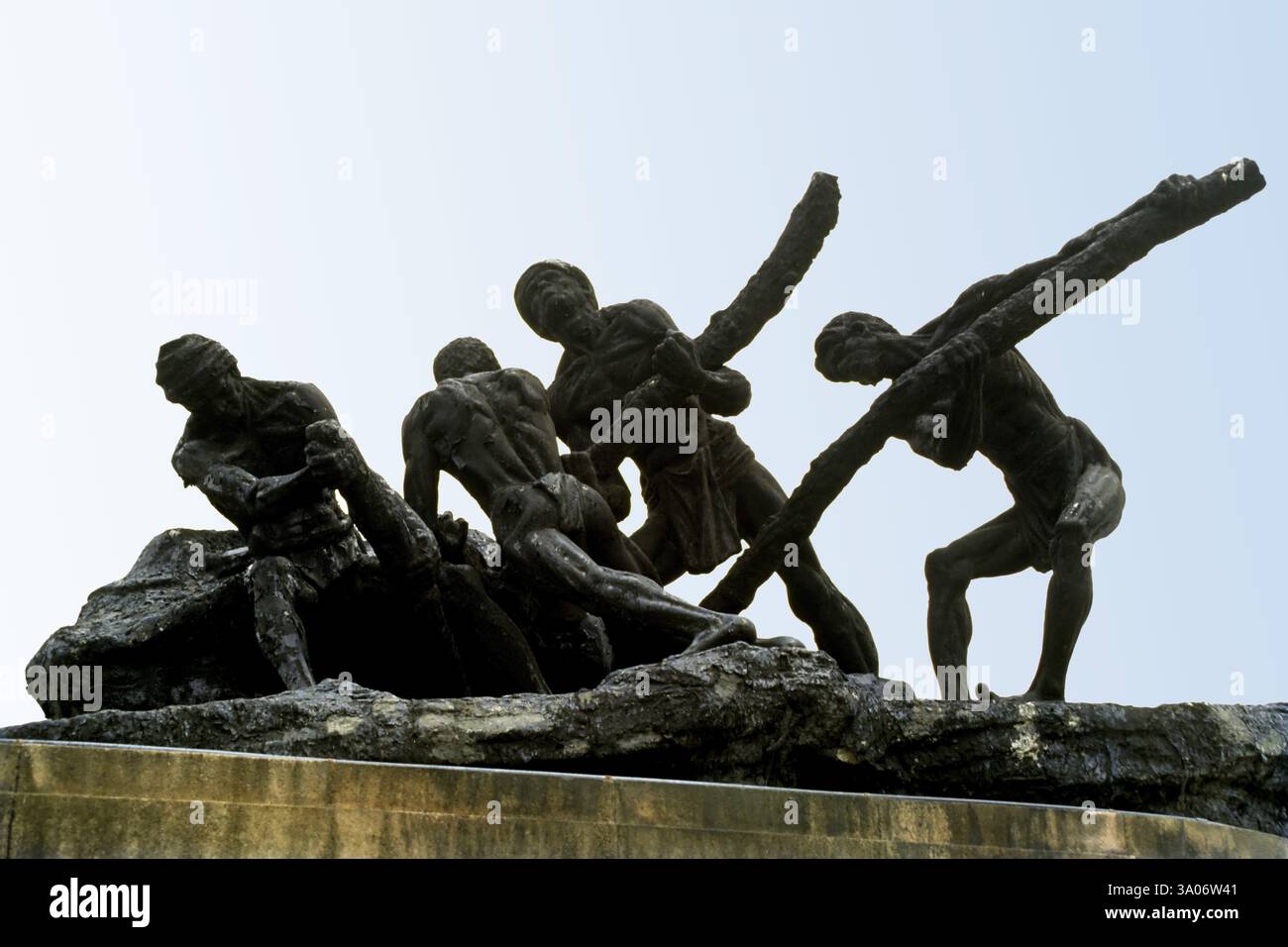 Triumph of labour statue, Marina Beach Road, Madras Chennai, Tamil Nadu ...