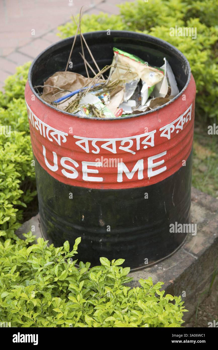 Garbage box, India, Asia Stock Photo - Alamy