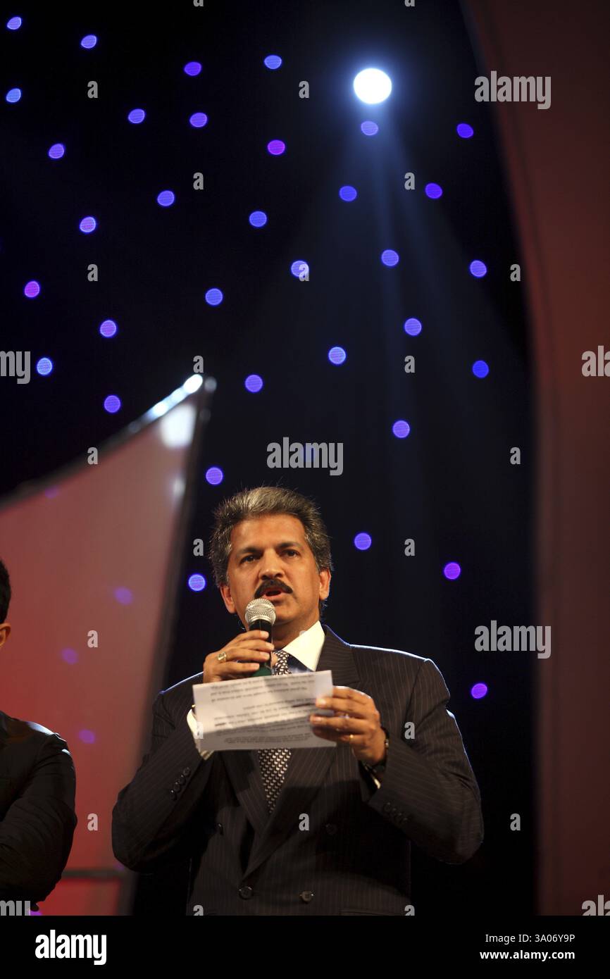 Anand Mahindra, vice chairman and managing director of Mahindra ...