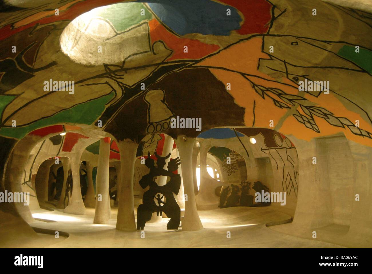 Hussain Doshi nee gufa in Ahmedabad Ahmebabad INDIA Stock Photo - Alamy