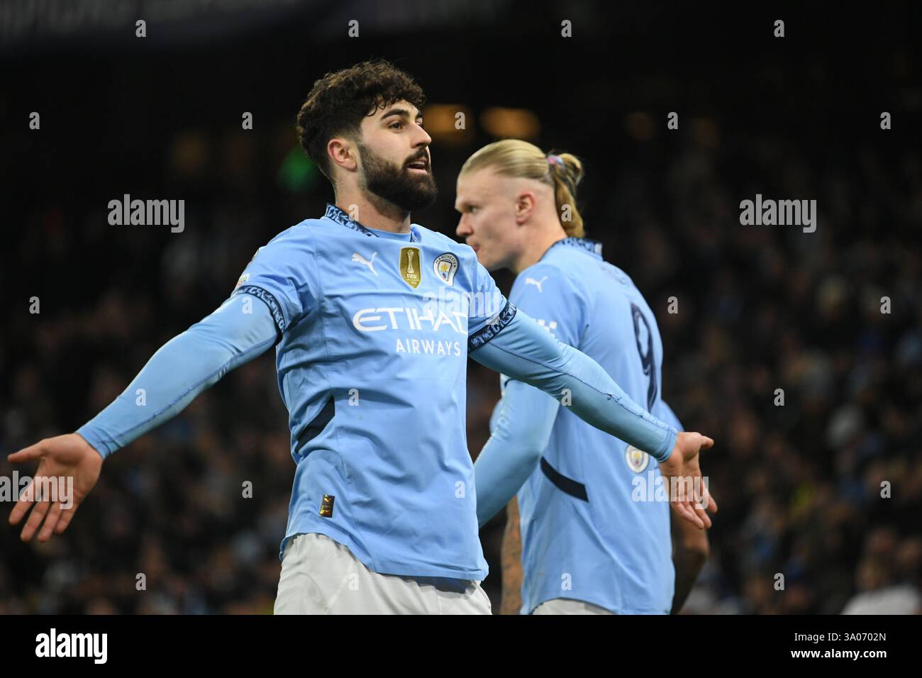 in action during the UEFA 2024 Champions League group match between ...