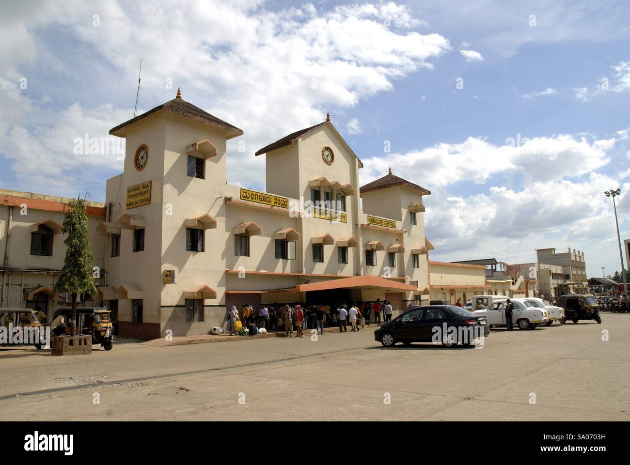 Mangalore central railway station, Karnataka, India, Asia Stock Photo ...