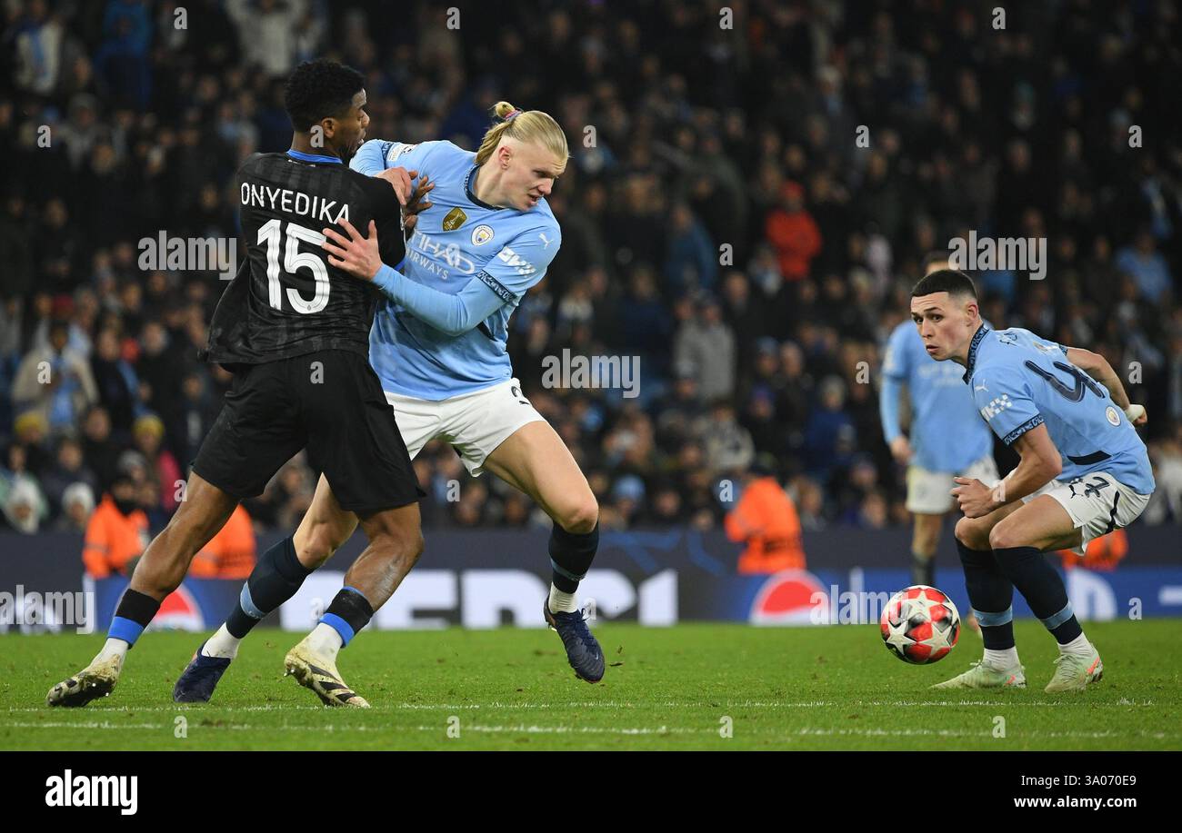 in action during the UEFA 2024 Champions League group match between ...