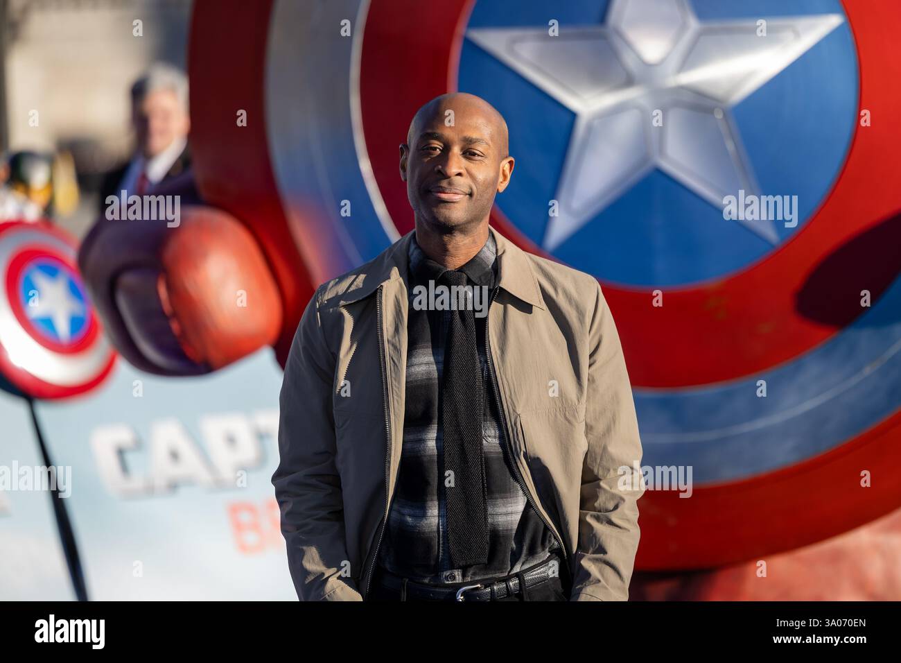 Cast attend the Captain America Film Brave New World photocall in ...