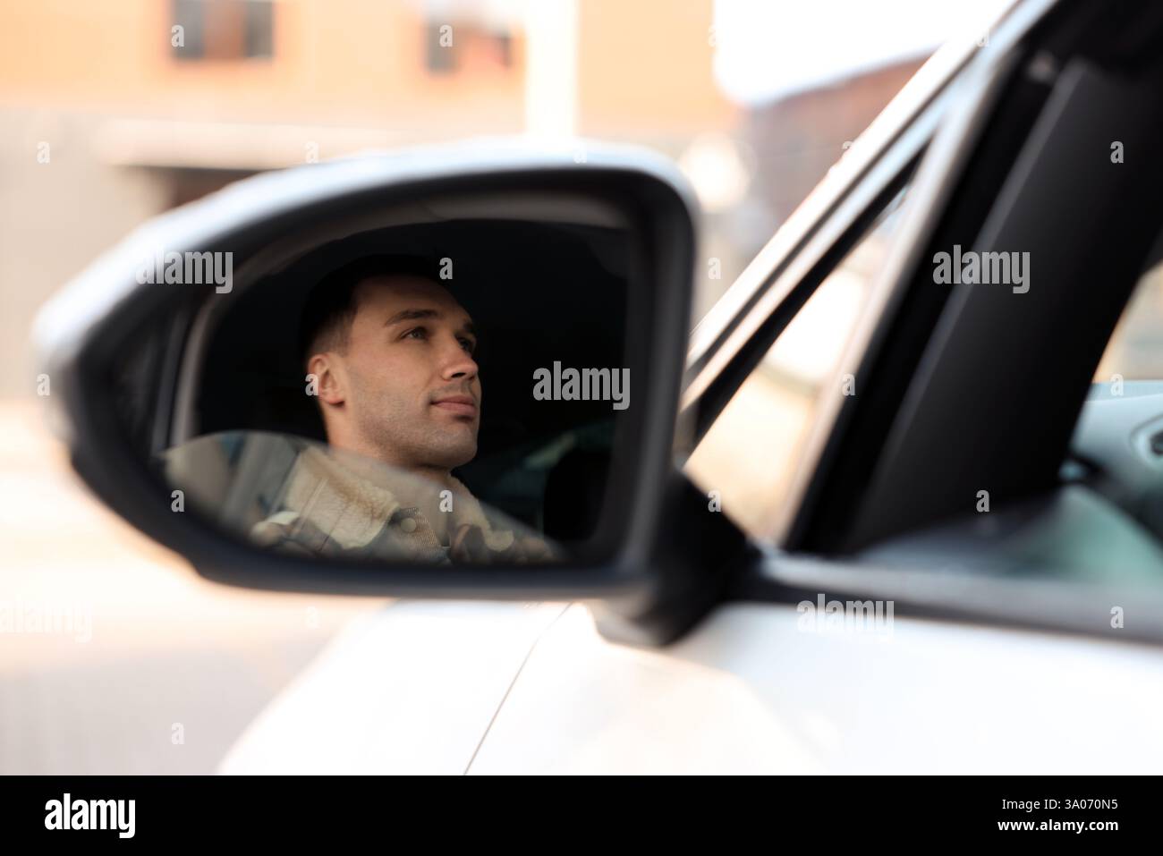 Side view modern male hi-res stock photography and images - Alamy