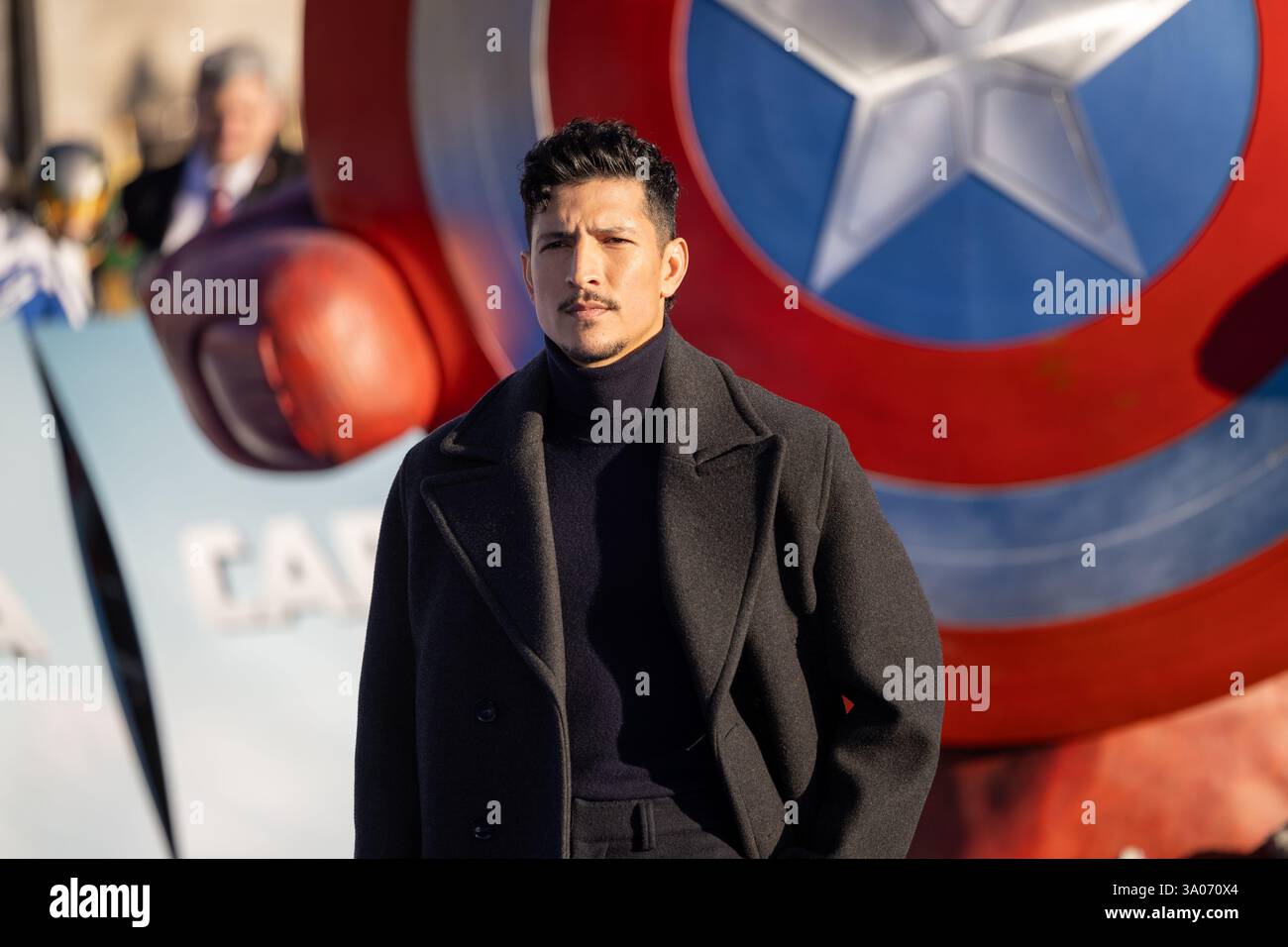 Cast attend the Captain America Film Brave New World photocall in ...