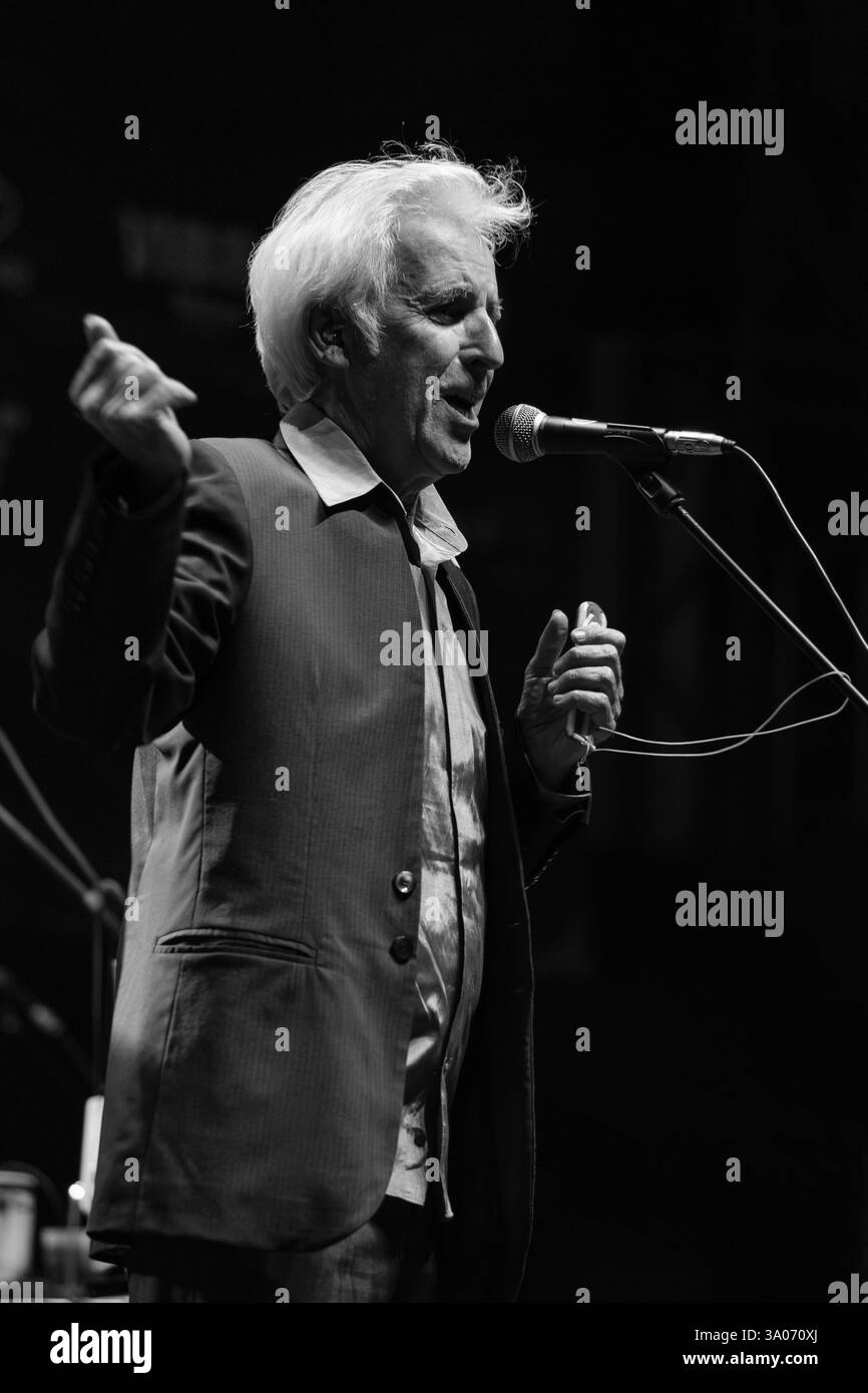 singer Kiko Veneno performs in concert at Teatro Circo Price on January ...