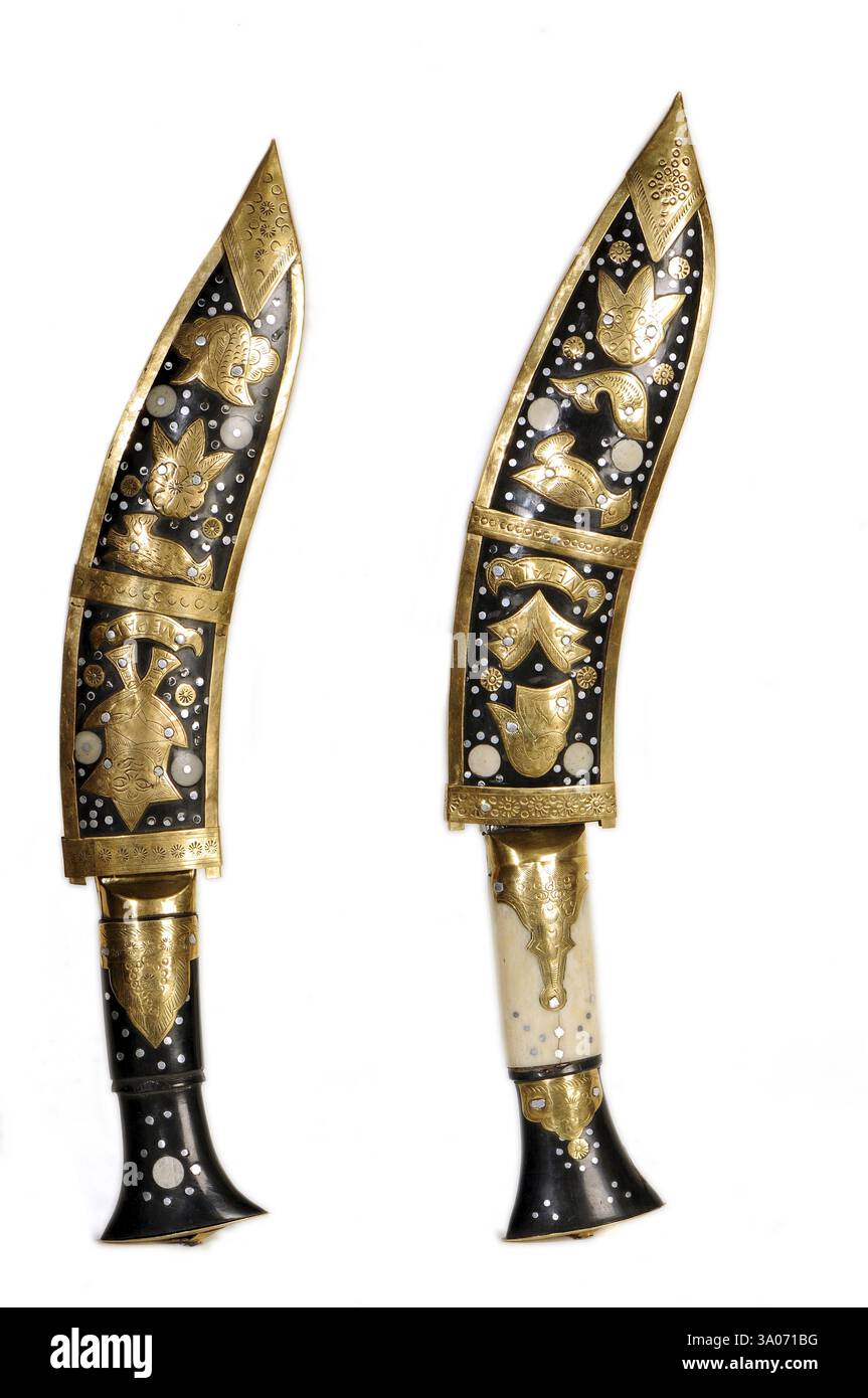 Handicraft knives, India, Asia Stock Photo - Alamy