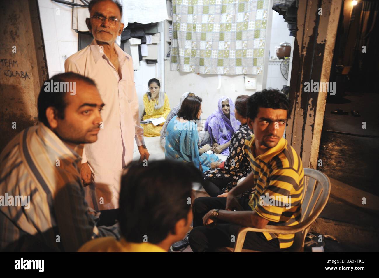 Neighbours worried near Nariman House, after terrorist attack by Deccan ...