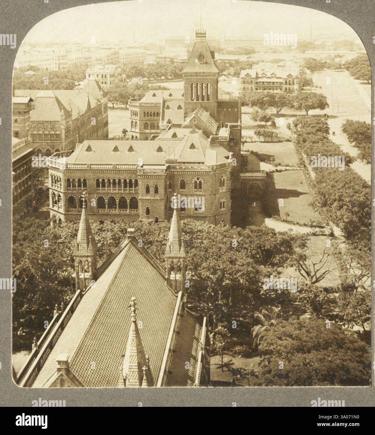 University and secretariat, Bombay now Mumbai, Maharashtra, India, Asia ...