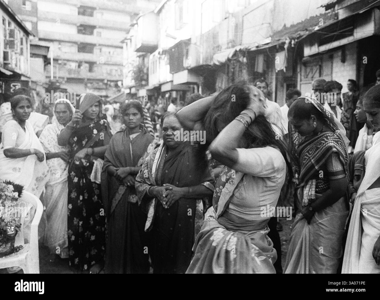 Devdasi celebrating Yellamma festival at Kamathipura, Bombay Mumbai ...